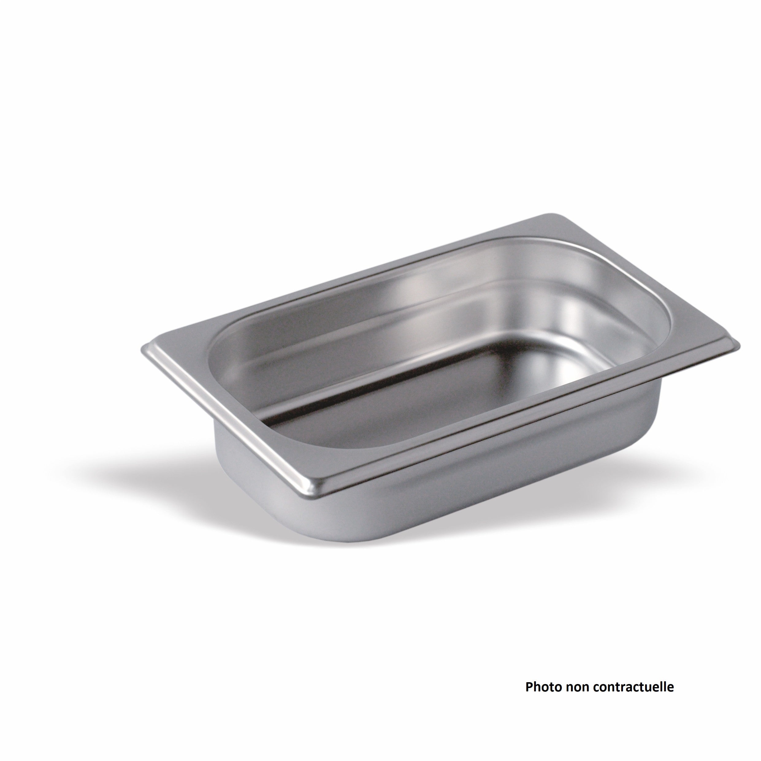 Bac Gastro Inox GN 1/4 - H 100 mm - Pujadas - www.mathon.fr