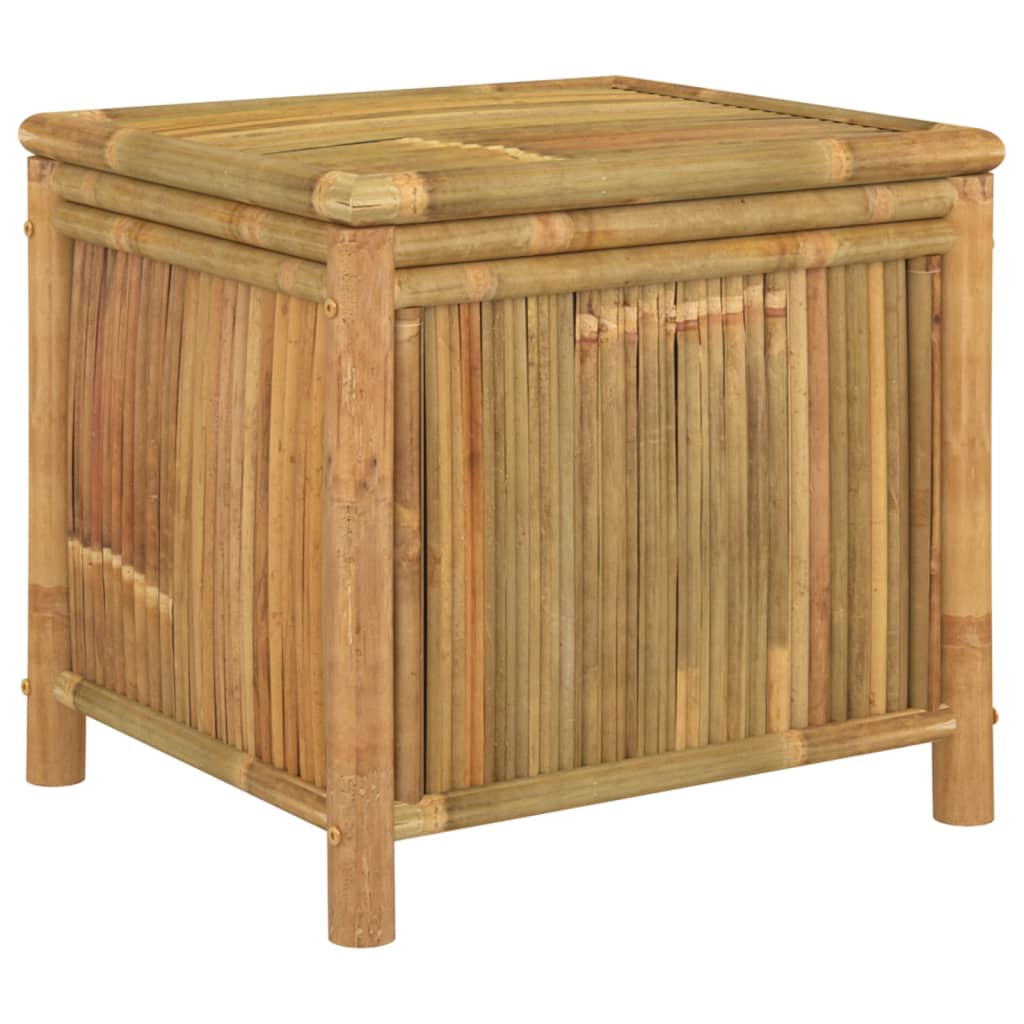 Coffre boîte meuble de jardin rangement 60 x 52 x 55 cm bambou 02_0013 ...