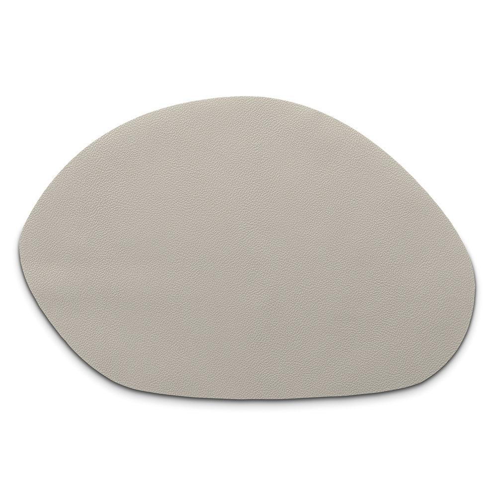 Set de table Stone gris clair 45x30 cm (lot de 2) Kela - www.mathon.fr