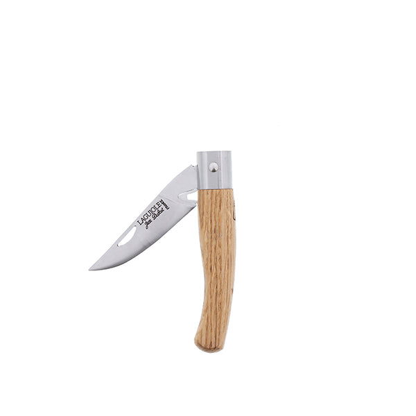 Couteau de poche Laguiole Grand Frerot manche chêne Jean Dubost - www ...